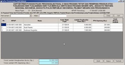 Tutorial PPh 21 (Part 3): Cara Mengisi PPh 21 Karyawan dengan ESPT Tutorial PPh 21 (Part 3): Cara Mengisi PPh 21 Karyawan dengan ESPT