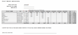 Contoh Timesheet Karyawan dan Jenis-jenisnya - Blog