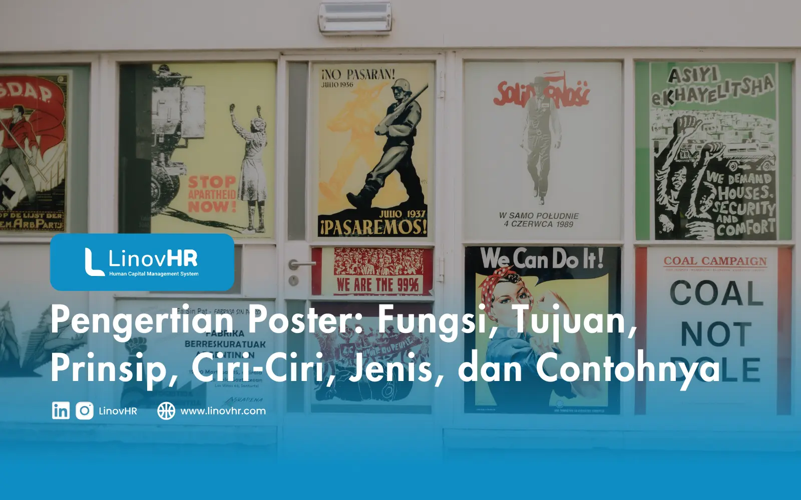 Pengertian Poster: Fungsi, Tujuan, Prinsip, Ciri-Ciri, Jenis, dan Contohnya